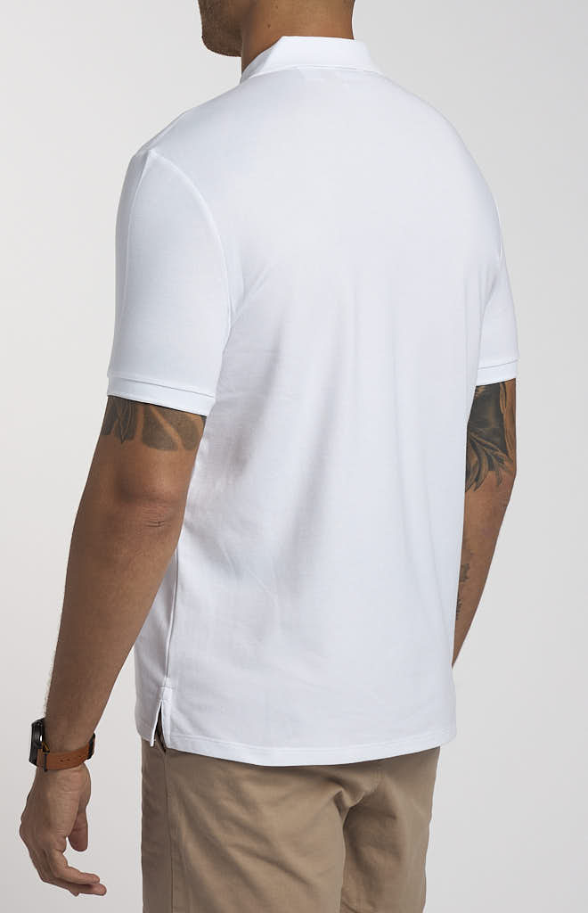 Calvin Klein Short-Sleeve Tech Zip Polo – Stately