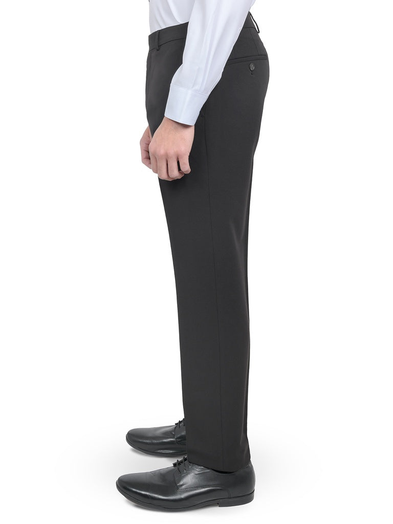 Construct Black Bistretch Dress Pants – StatelyMen