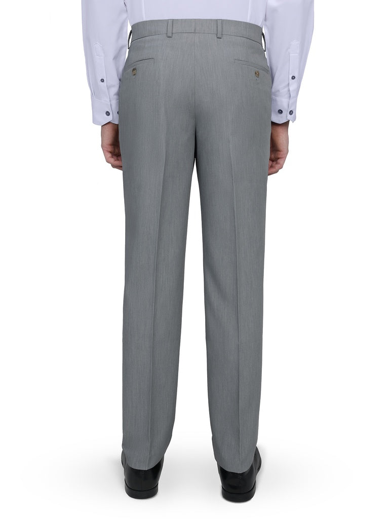 Construct Grey Bistretch Dress Pants – StatelyMen