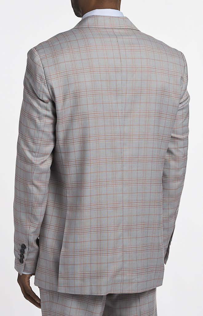 Stacy Adams Light Tan Glen Plaid Suit Jacket – Stately