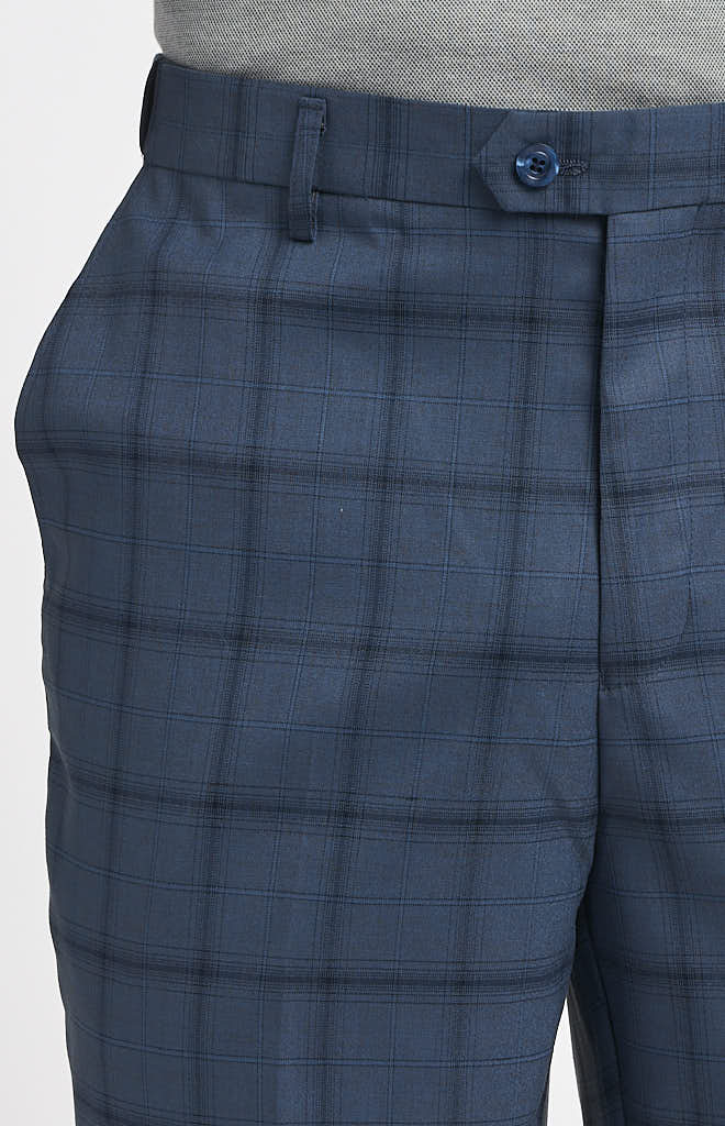 Stacy Adams Plaid Suit Pant – StatelyMen