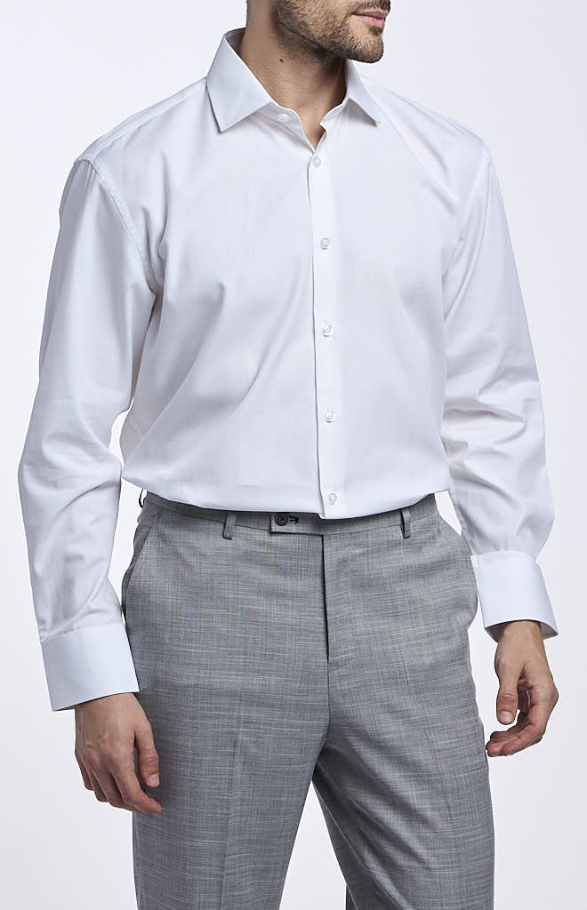 Stacy Adams Herringbone Dress Shirt – Stately
