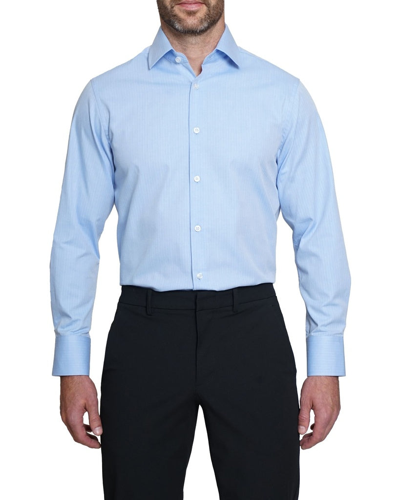 Stacy Adams Herringbone Dress Shirt – Stately